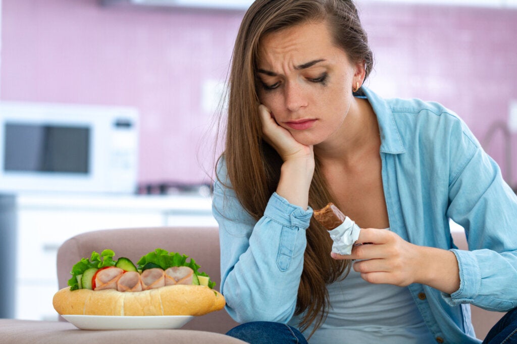 Emotionaler Hunger durch seelisches Leid - Gedankenwelt
